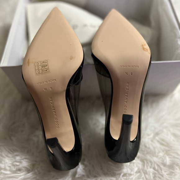 Good American | Shoes | Good American Cinderfckingrella Pump Light ...